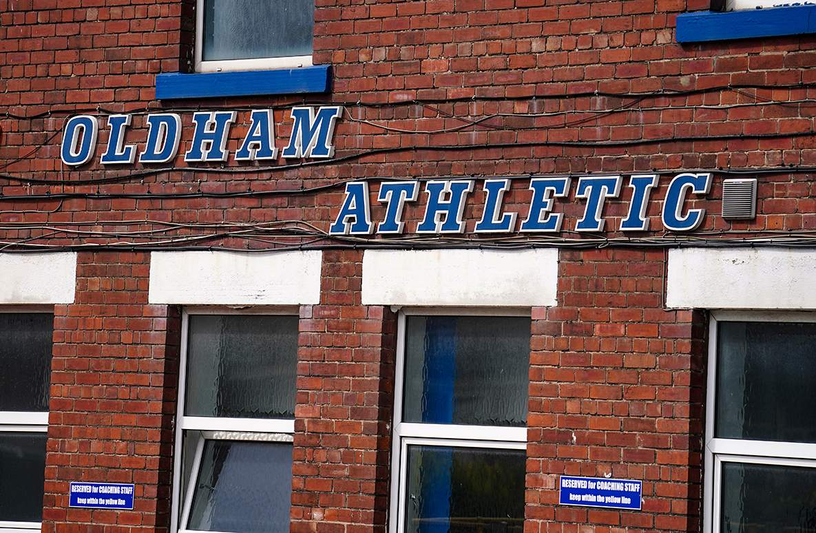 Men’s football Oldham to ban fans who invaded pitch during defeat that ...