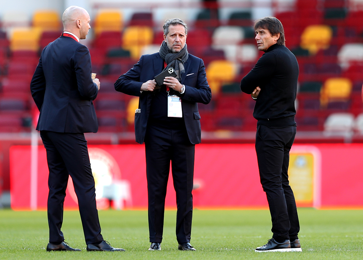 Men's Football Spurs' transfer boss caught up in Italian scandal ...