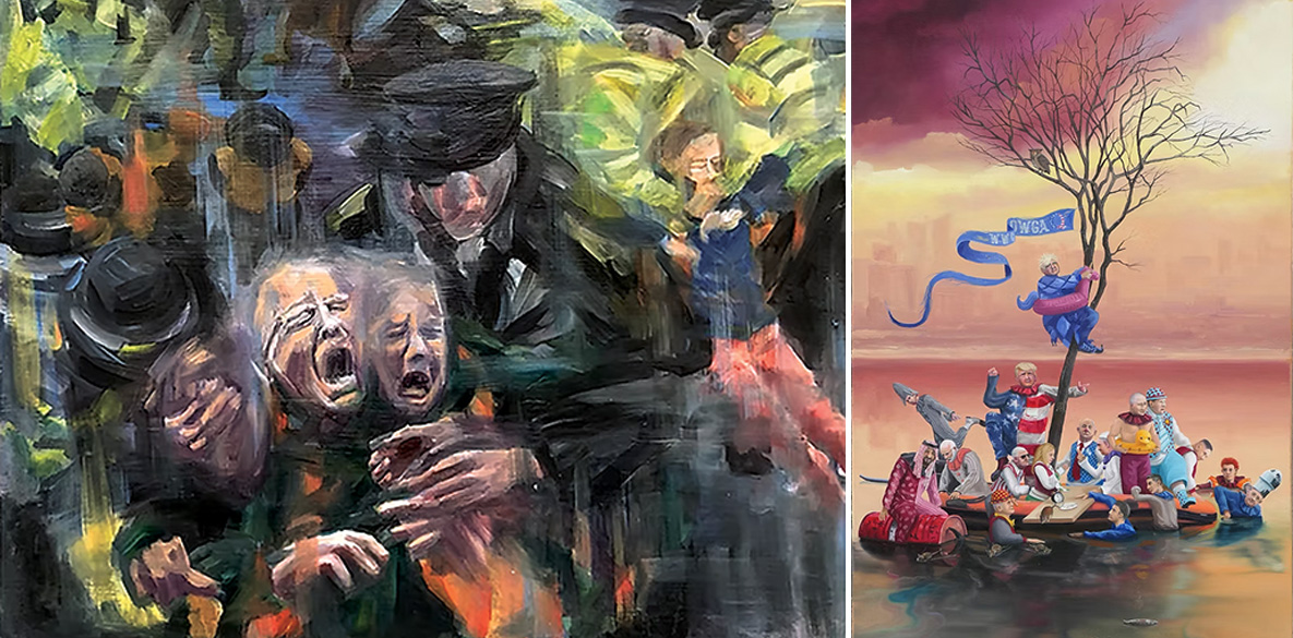 Exhibition review Political art draws large crowds | Morning Star