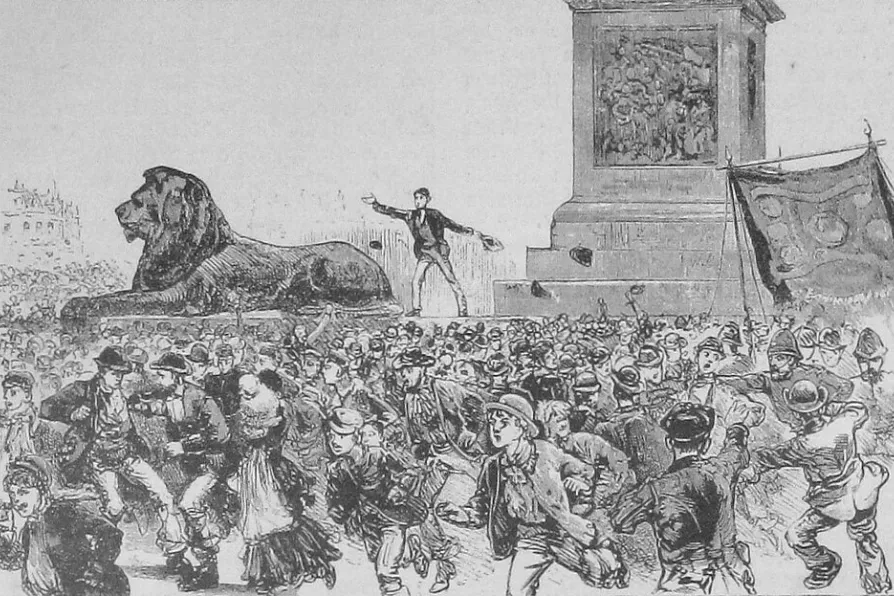 Protests and paradox: the Trafalgar Square riots of November 1887 ...