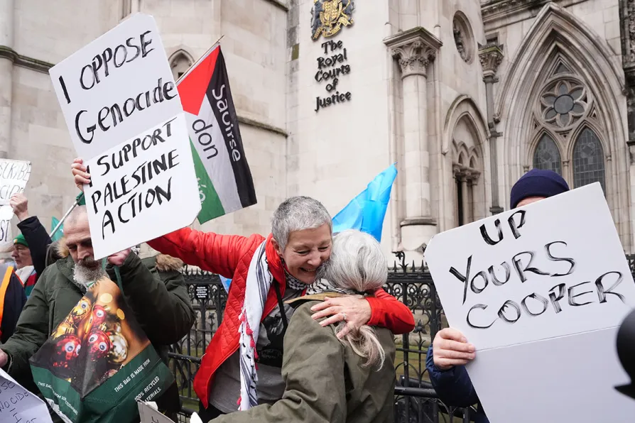 Palestine Action cases will be adjourned until conclusion of government ...