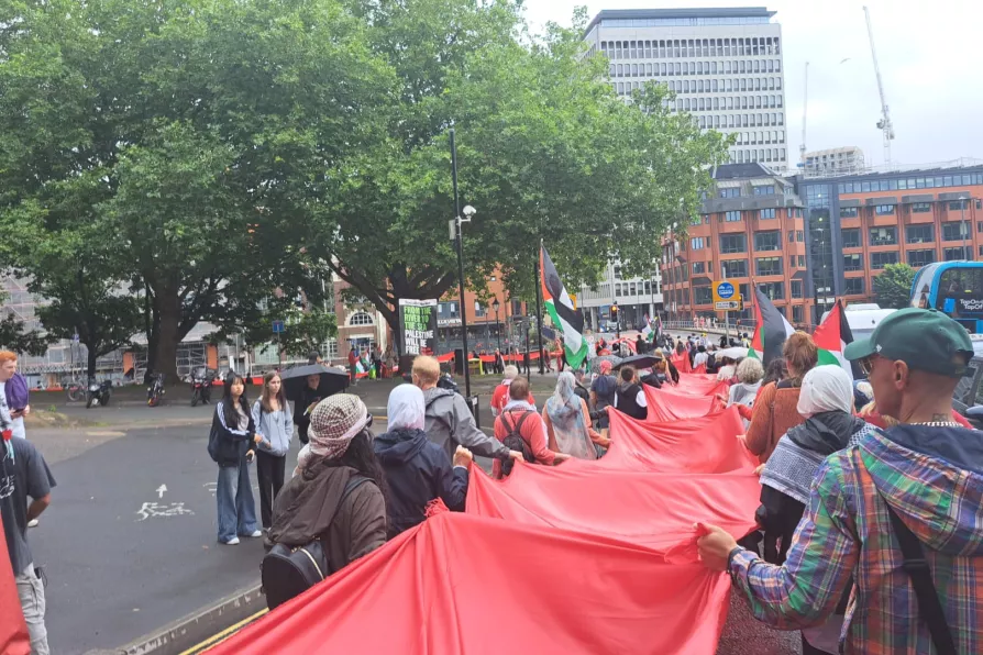 Protesters to gather in Bristol to carry ‘Red Line’ in Gaza war ...
