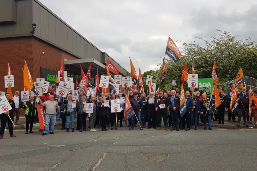 Asda staff protests set to begin over 'brutal' contracts | Morning Star