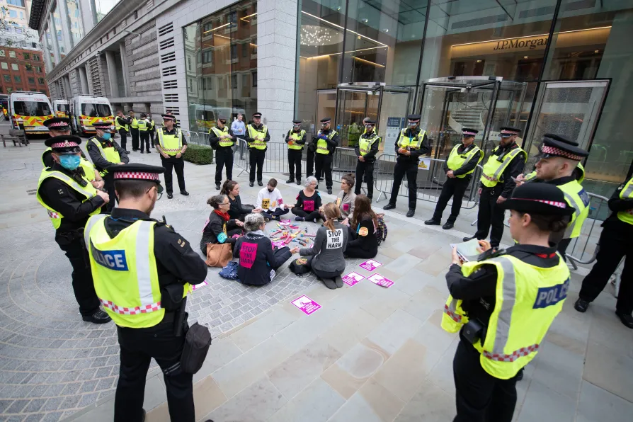 Climate activist jailed for 10 months over JP Morgan protest | Morning Star