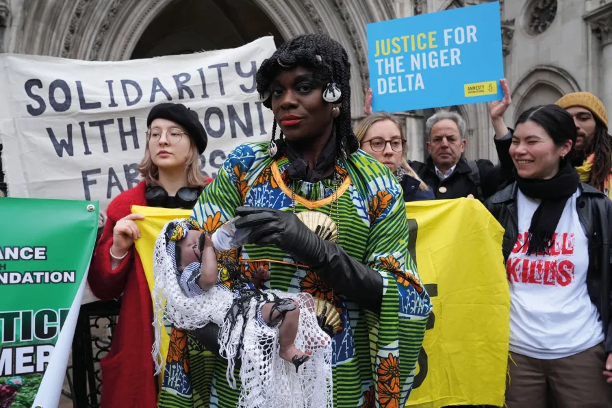 Nigerian communities take Shell to court over decades of oil pollution ...