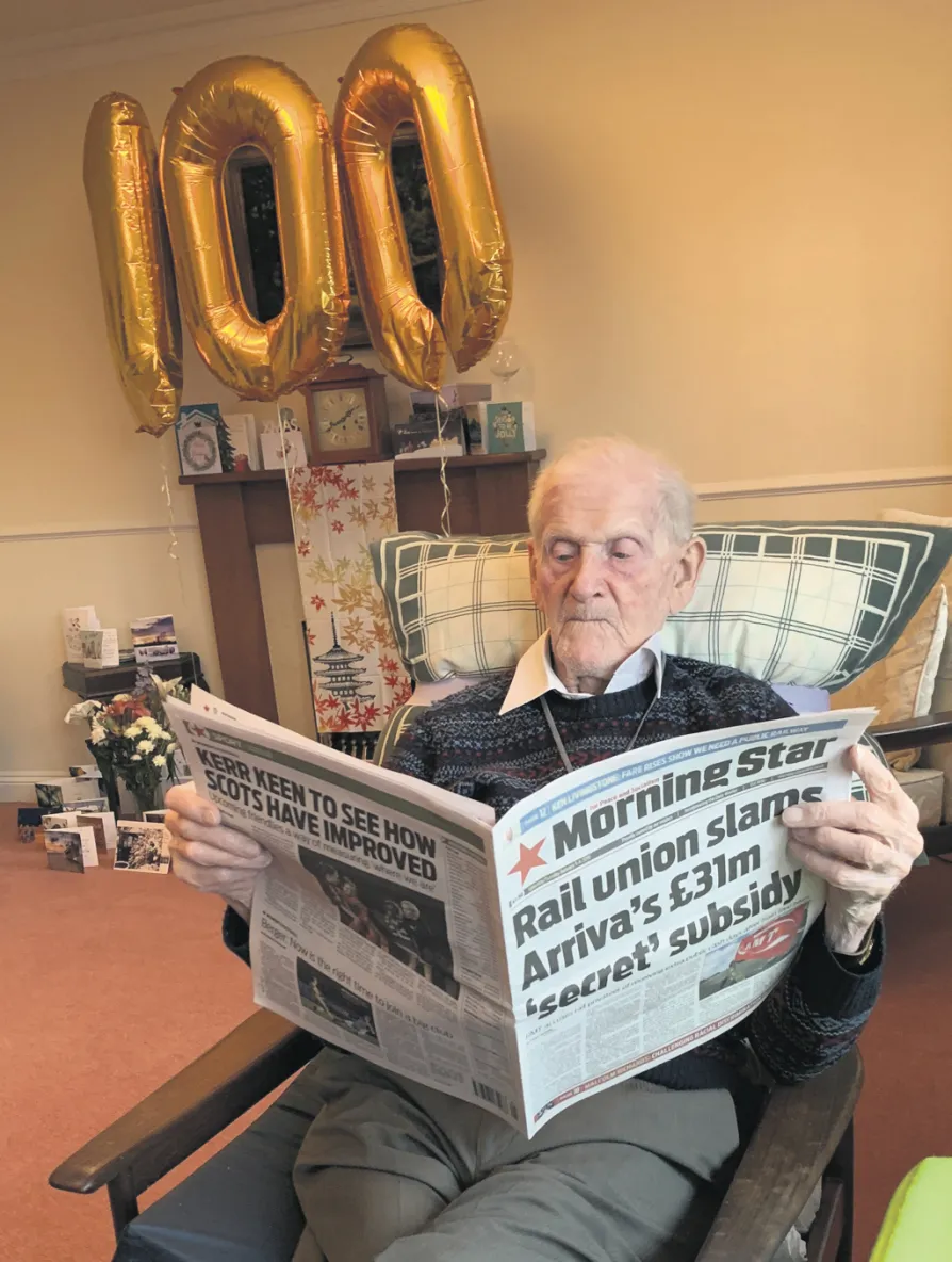 A red salute to Charles Hailey at 100 | Morning Star