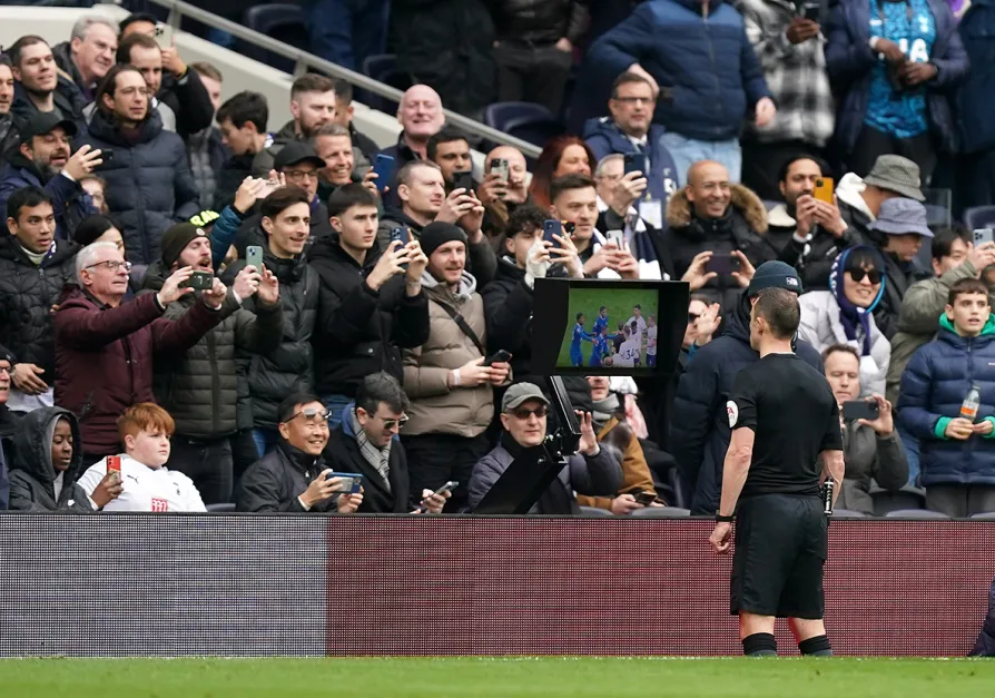 Referees to announce pitchside monitor review calls in top flight next ...