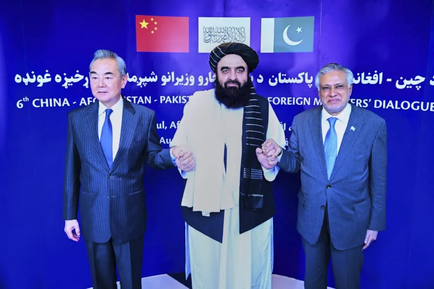 Top diplomats from Pakistan, China and Afghanistan meet to boost co ...