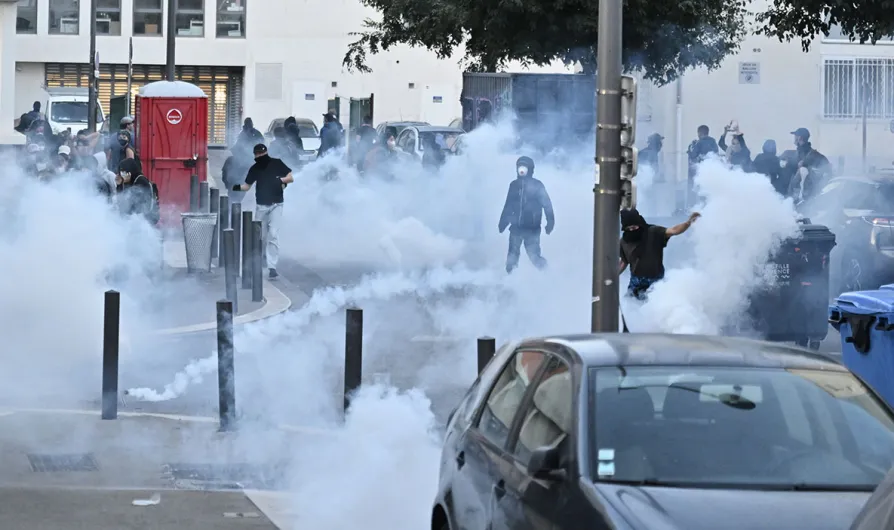 Baptism of fire for newly installed French PM as protests spark across ...