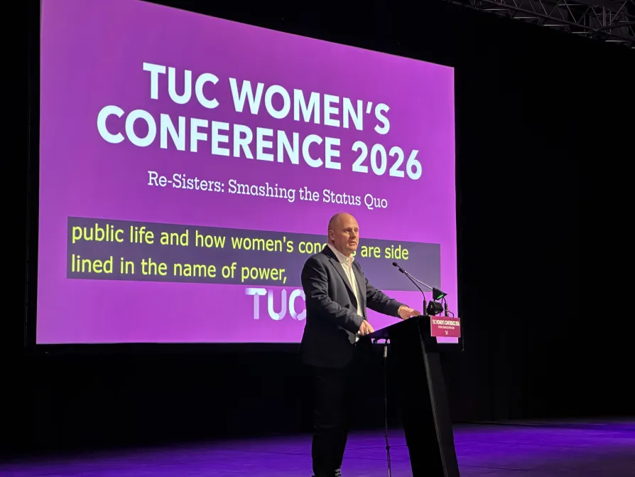 Paul Nowak address TUC Women’s Conference | Morning Star