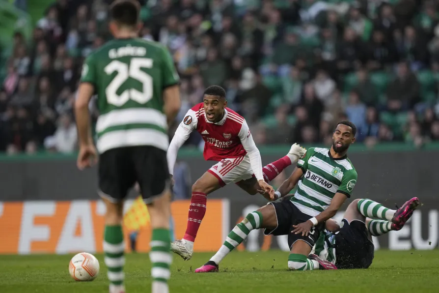 Arsenal fight back to earn draw in Lisbon prior to swapping River Tagus ...