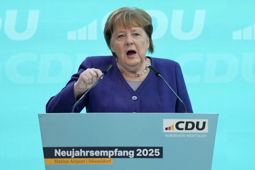 Former German Chancellor Merkel slams her successor for co-operating ...