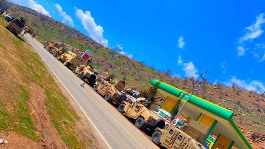 KDP moves soldiers and armoured vehicles to guerrilla held region in ...