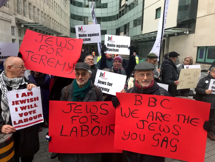 Jewish Labour supporters protest against BBC bias | Morning Star