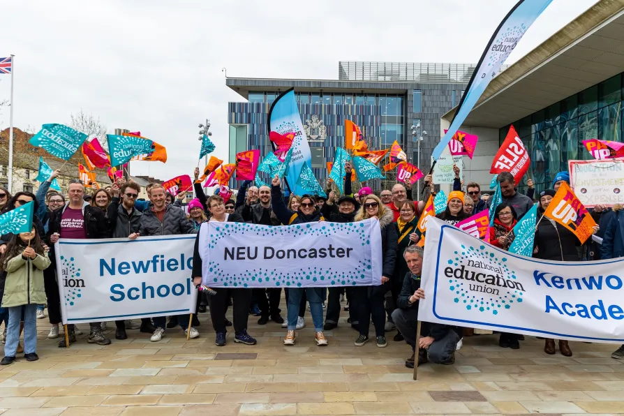 Tens of thousands of teachers strike again for pay and proper school ...
