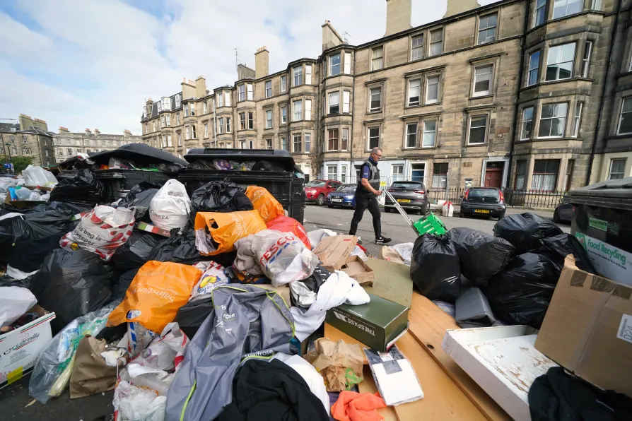 Waste workers to strike across 18 Scottish councils, Unite says ...