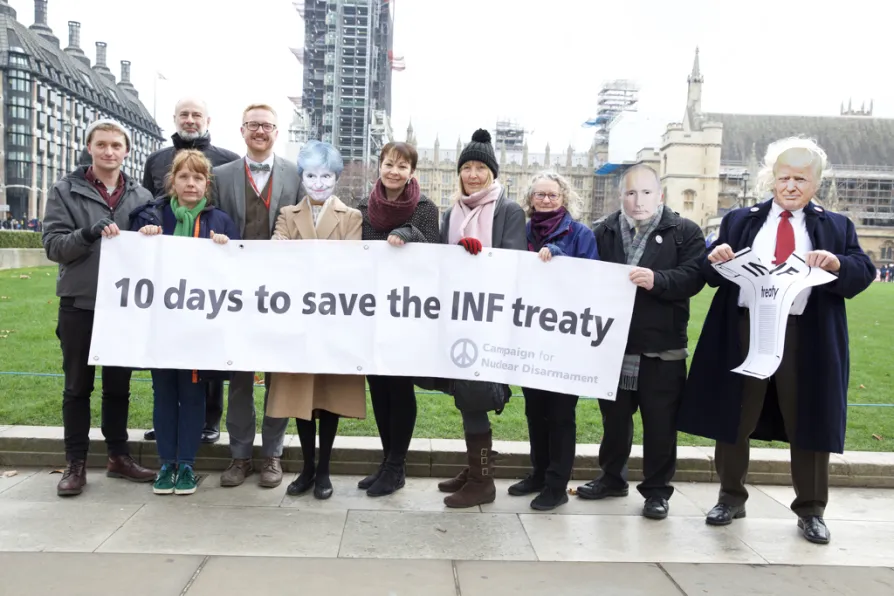 CND launch campaign to save crucial cold war arms reduction treaty ...