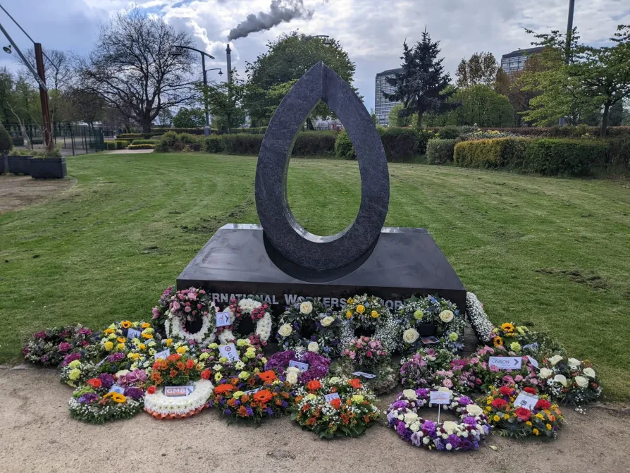 International Workers' Memorial Day ceremonies take place across ...